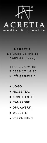 Acretia Nieuwsbrief 28 - juli 2010